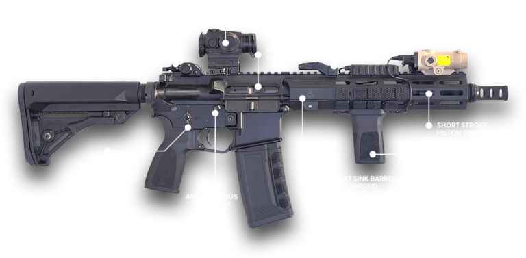 FERFRANS CQB Rifle | Compact 5.56mm Assault Weapon for Close Quarter Battle
